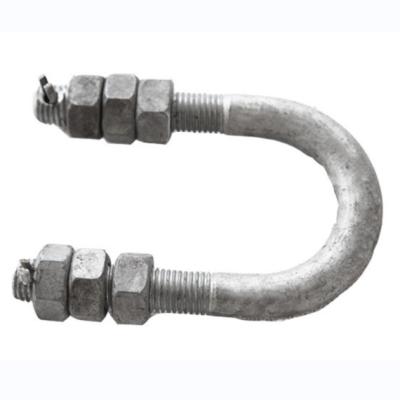 Cina Montaggi HDG U Bolt 80MM - 140MM di 35KN Electric Power in vendita