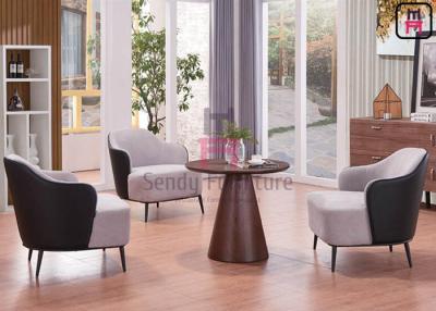 Chine Taille en cuir noire confortable du fauteuil 79 * 86 * 80cm pour le bureau/lobbys à vendre