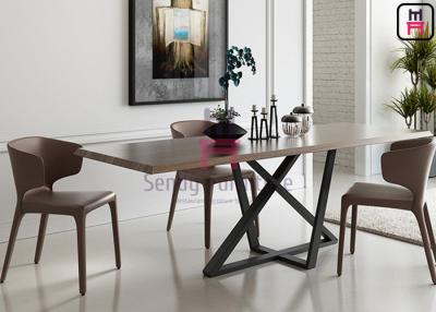 Cina Sedie pranzanti di cuoio di stile contemporaneo con Brown/nero/il colore grigio in vendita