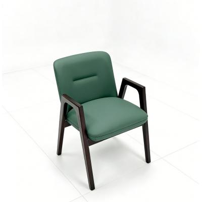 China Elegant Ash Wood Dining Chair with Premium Upholstery for sale
