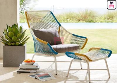 China Single / Colorful Outdoor Patio Chairs Prince Cord With 4mm Solid Rope for sale