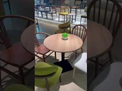 4 persoons/6 persoon Triplex/Gelamineerde Waterdichte Eettafel voor Restaurantgebruik