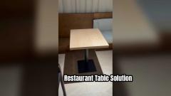 Durable Melamine Dining Table for Restaurants