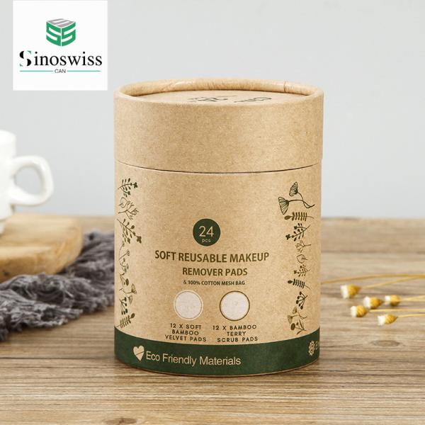 Quality Recyclable Smooth Surface Paper Tube Box , Cardboard Cylinder Boxes For Perfume for sale