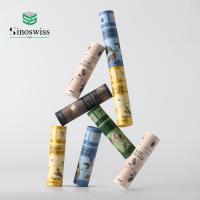 Quality OEM Cylindrical Cardboard Paper Tubes Packaging Printed Canister Box Custom Logo for sale