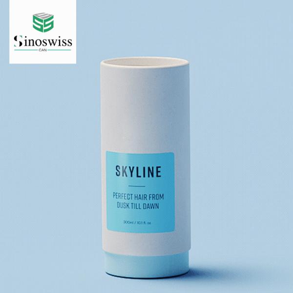 Quality Sealed Design Paper Tube Canister Fully Recyclable Paperboard Tube Packaging For Gifts for sale