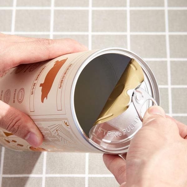 Quality Empty Packaging Snack Food Paper Cans Custom Label Lightweight Paper Cylinder for sale