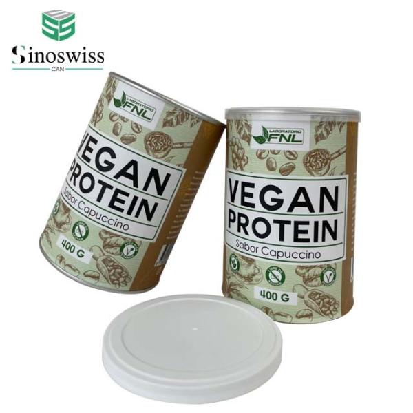 Quality OEM Logo Recyclable Cylinder Coffee Paper Cans , Packaging Tube Box For Coffee for sale