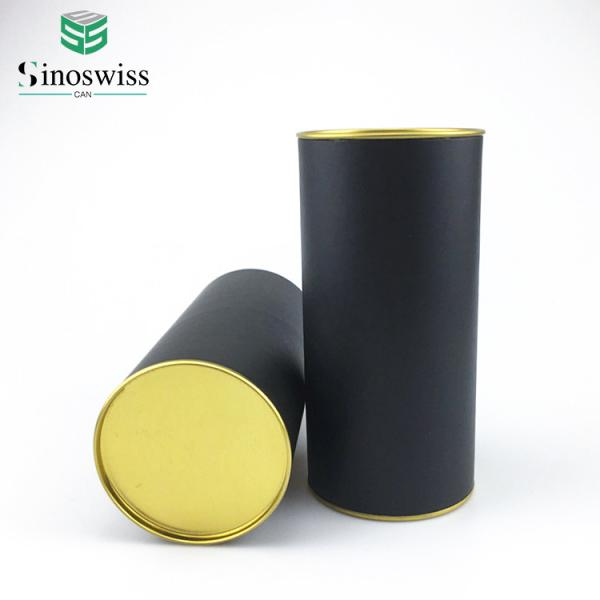 Quality Reusable Sealing Paper Cans Packaging Food Safe Material for Coffee Storage for sale