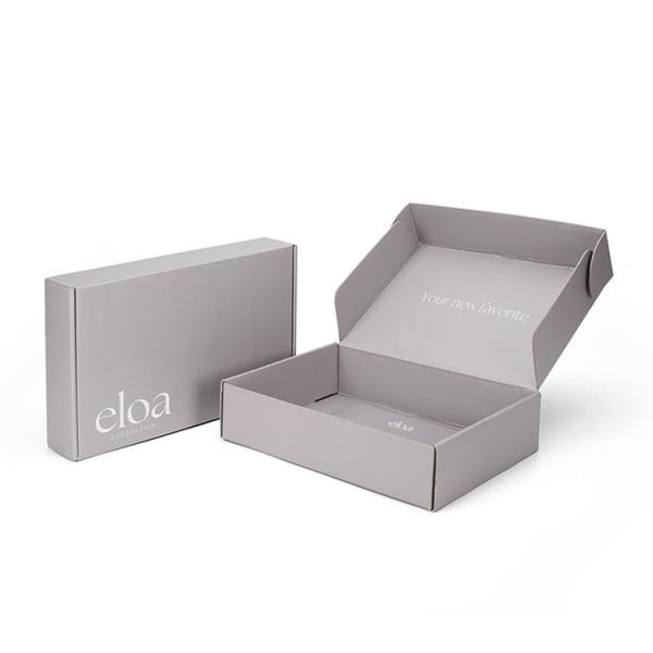 Quality Shock Resistant Corrugated Mailer Box Packaging For Clothes Apparel Custom Printing for sale