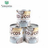 Quality Freshness Locking Paper Cans Packaging Abrasion Proof For Coconut Powder for sale