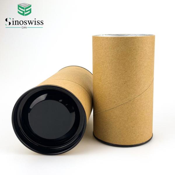 Quality OEM Printing Paper Cans Packaging Dry Goods Snacks Paper Cylinder Packaging for sale