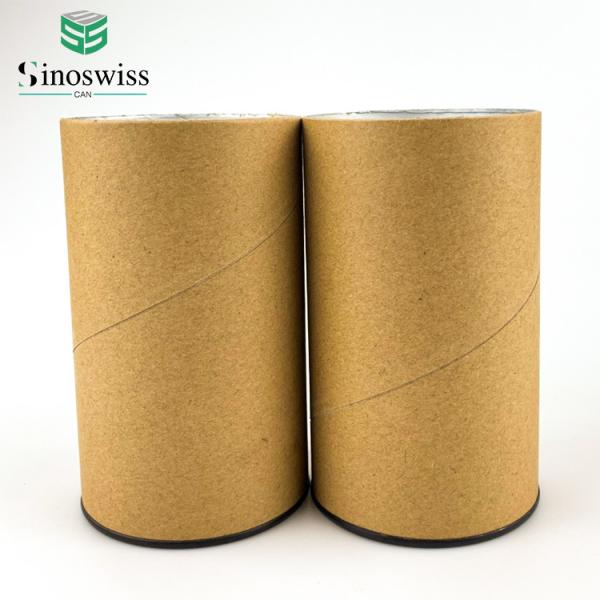 Quality OEM Printing Paper Cans Packaging Dry Goods Snacks Paper Cylinder Packaging for sale