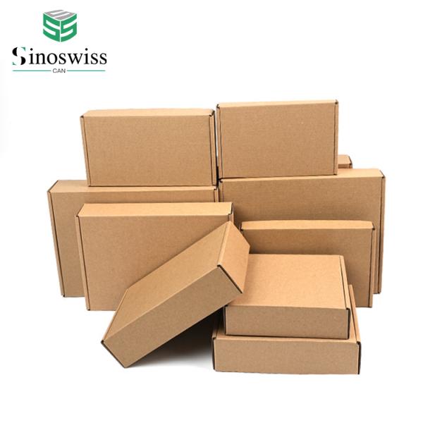 Quality Sustainable Eco Friendly Airplane Paper Packaging Boxes Kraft Corrugated Mailer for sale