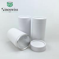 Quality Food Grade Supplement Packaging Paper Cylinder Container For Nutrition Health for sale