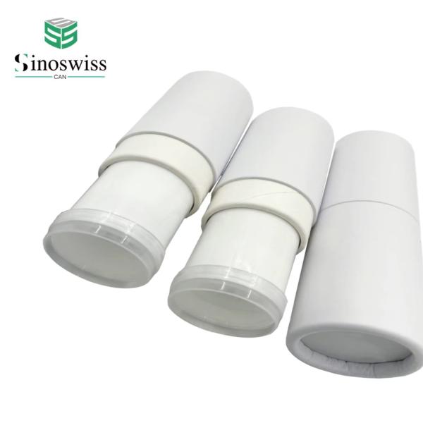 Quality Kraft Paper Tube Canister Cylinder Packaging Custom Logo for sale