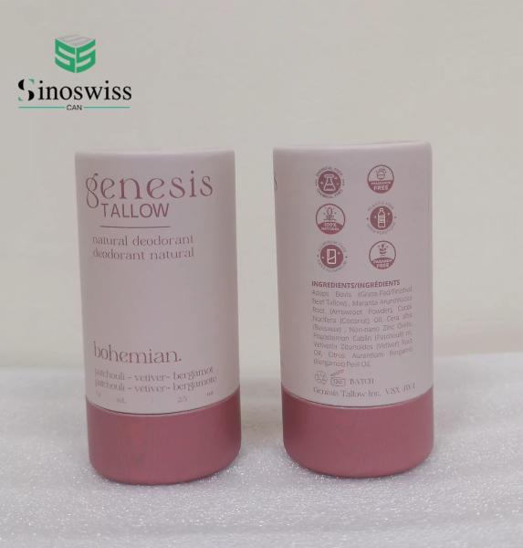 Quality Kraft Paper Tube Canister Cylinder Packaging Custom Logo for sale