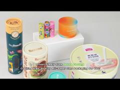 Eco Friendly Empty Paper Tube Packaging