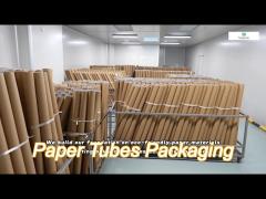 100% degradable cylindrical paper tube box light shielding tea tube packaging