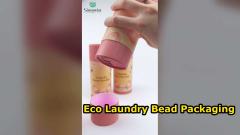 Eco-friendly Laundry Beads Packaging Laundry Scent Booster Beads Paper Tube Packaging for Laundry Be