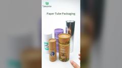 Laundry Beads Packaging Laundry Scent Booster Beads Paper Tubes Packaging