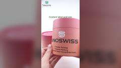 Paper can packaging with paper hat cover
