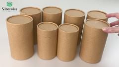 Eco Friendly Paper Tubes Packaging Paper Container Cylinder Cardboard Tube