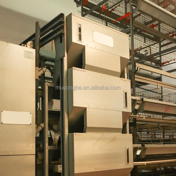 Quality Layer Chicken Farming Automated H Frame Type 3 Tiers 4 Tiers Hen Layer Cage for sale
