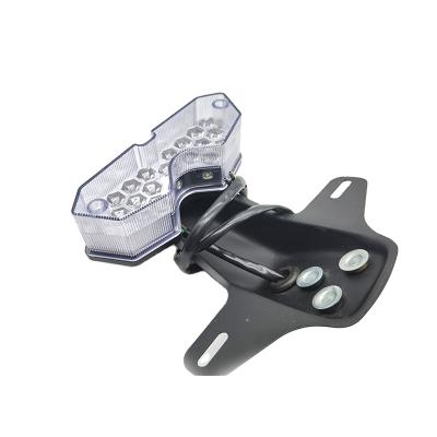 China Favourable Price Waterproof LED taillight Motorbike Warning Light for Motorcycle Parts Accessories for sale