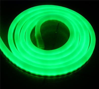 China 14x26mm Semi transparent PVC super bright 220v multicolor led neon flex light for building for sale