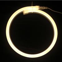 China 8x16mm High Lumen Neon String Lights White PVC base edge for sale