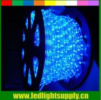 China party decorations blue 2 wire led rope flexible lighting for sale