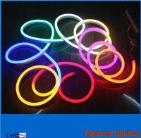 China 80led/m waterproof double side flex led neon light 12v yellow colour for sale