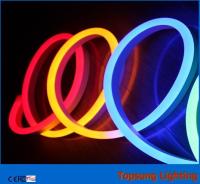China 80led/m waterproof double side flex led neon light 12v yellow colour for sale