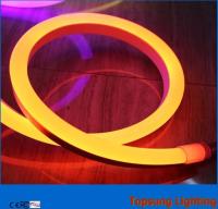 China 80led/m waterproof double side flex led neon light 12v yellow colour for sale