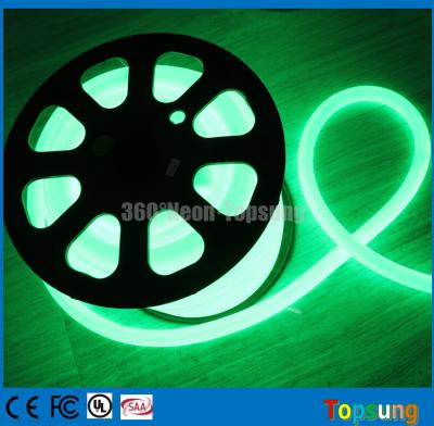 China 25m roll green pvc 360 degree led neon flex for bridge for sale