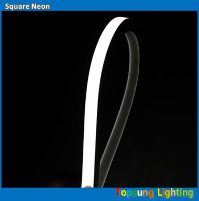 Venta caliente cuadrado 230v luz de cuerda de neón led blanco ip67