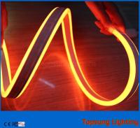 China 110V LED Strip Lights Double Side Orange Led Neon Flexible Light for sale