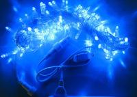 China 10m blue twinkle led christmas decorative string lights+controller 100 bulbs for sale