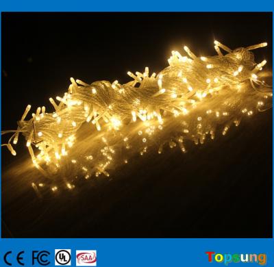 China outdoor 10m connectable led christmas string lights warm white on sale for sale