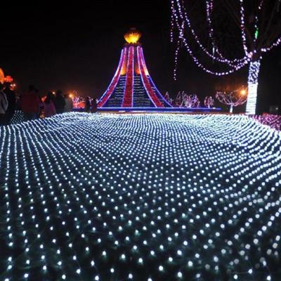 China Hot sale 240V christmas decorative string lights waterproof led net lights for sale