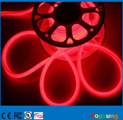 Cina 110V 220V 360° Glow Flessibile Rotondo LED Neon Rope Colore rosso chiaro in vendita