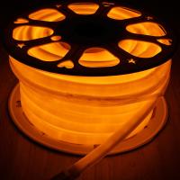 China 16mm Ip67 Flexible Strip orange Round 24v 360 Degree Led Neon Flex for sale