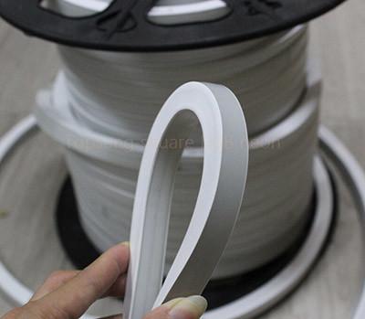 China DC 24V ip68 flexible shop sign neon 16*16mm square flat led neon flex red for sale
