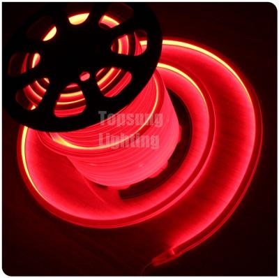 China DC 24V ip68 flexible shop sign neon 16*16mm square flat led neon flex red for sale