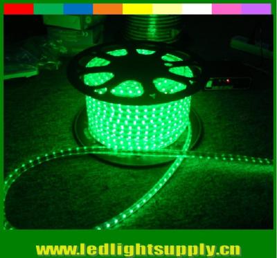 Cina SMD5050 220V ad alta luminosità, impermeabile IP65 a LED a neon, striscia flessibile verde in vendita