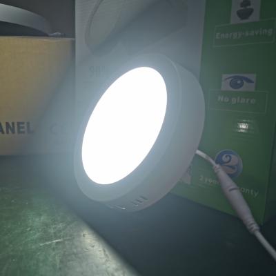 China 6w led Panel Luz De Flush mount Living Room Lamp 120mm Round Surface Mount indoor Decor Modern Led Ceiling lights for sale