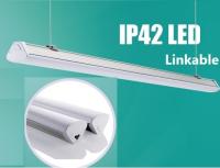 China Linkable 1500mm 60w dimmable batten linear pendant lights for sale
