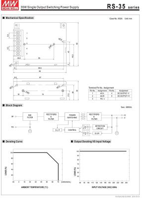 China High quality  meanwell  12V 36W Single Output Switching Power Supply led neon transformer for sale