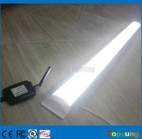 China 2ft 24*75*600mm Led Suspended Linear Light Dimmable  90LM/W for sale
